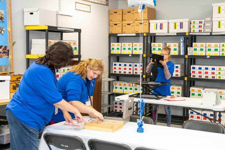 PAES Lab Ribbon Cutting - Cleary School for the Deaf